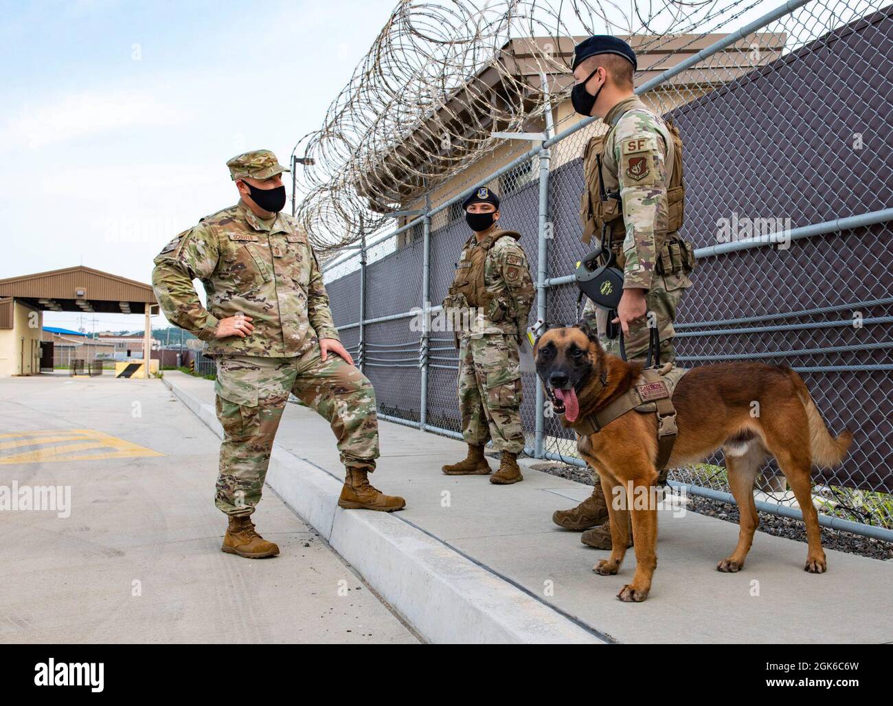 Chief Master Sgt. Thomas Schaefer, 8th Fighter Wing command chief ...