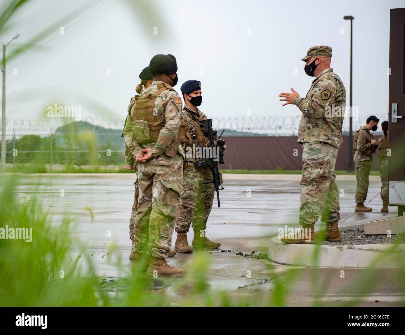Chief Master Sgt. Thomas Schaefer, 8th Fighter Wing command chief ...