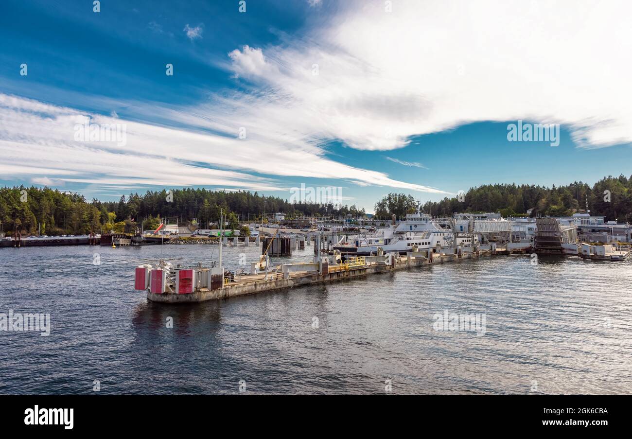 BC Ferries Terminal in Swartz Bay Stock Photo - Alamy