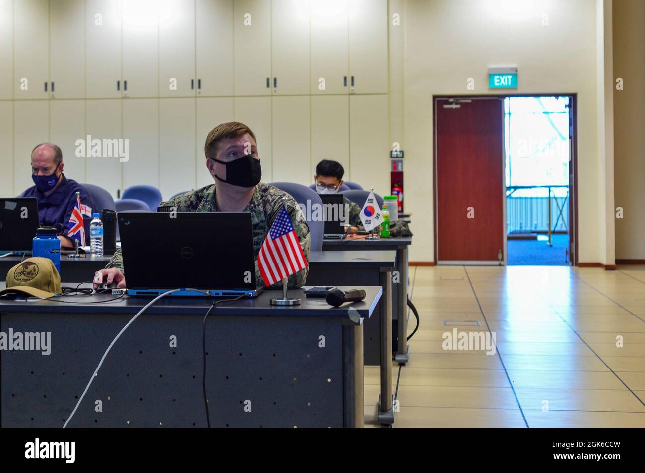 210814-N-HG389-0039 SINGAPORE (Aug. 14, 2021) – U.S. Navy Lt. j.g ...
