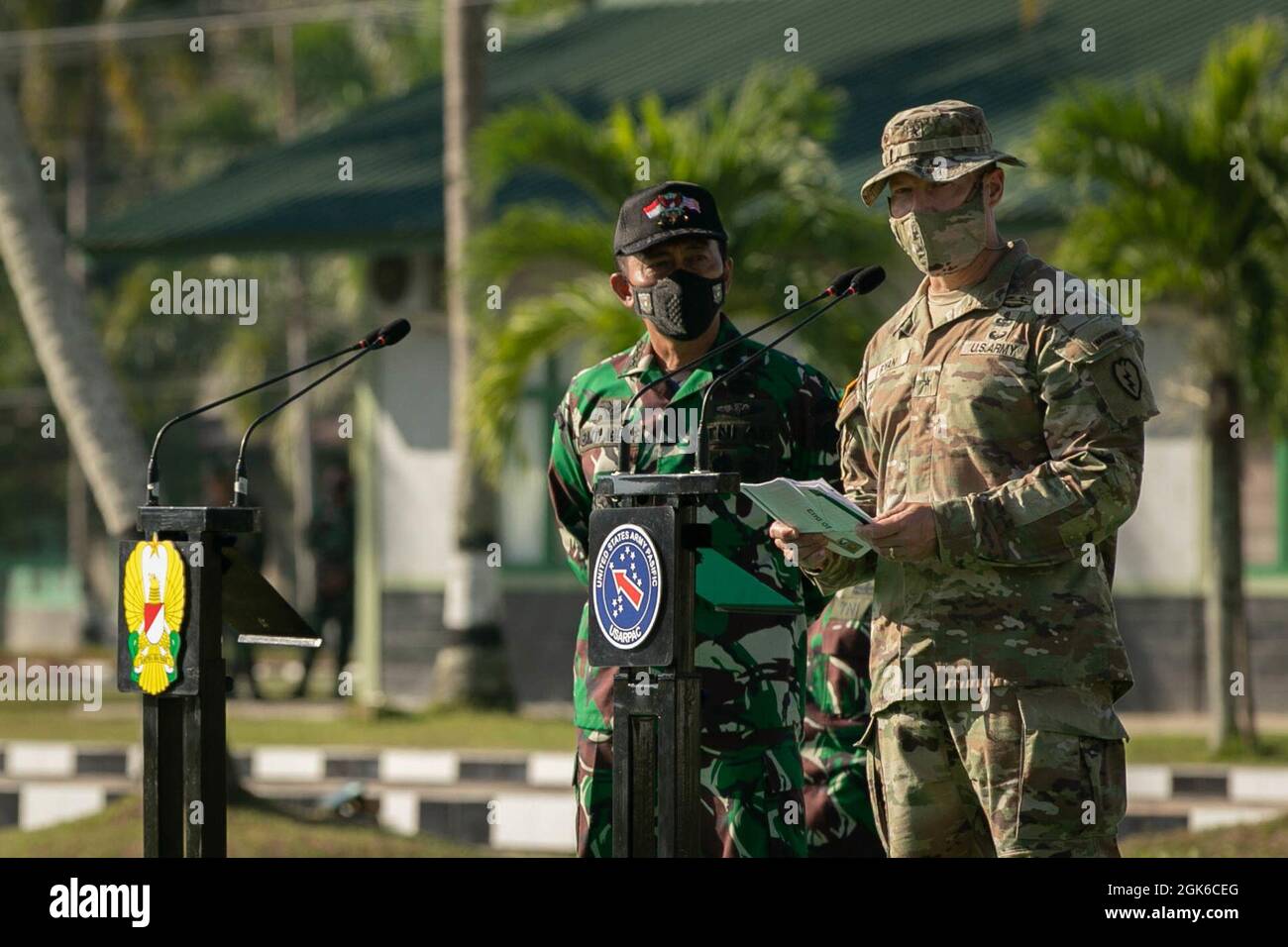 U.S. Army Brigadier Gen. Joseph Ryan, commanding general of the 25th ...