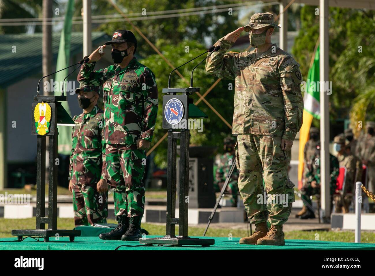 U.S. Army Brigadier Gen. Joseph Ryan, commanding general of the 25th ...