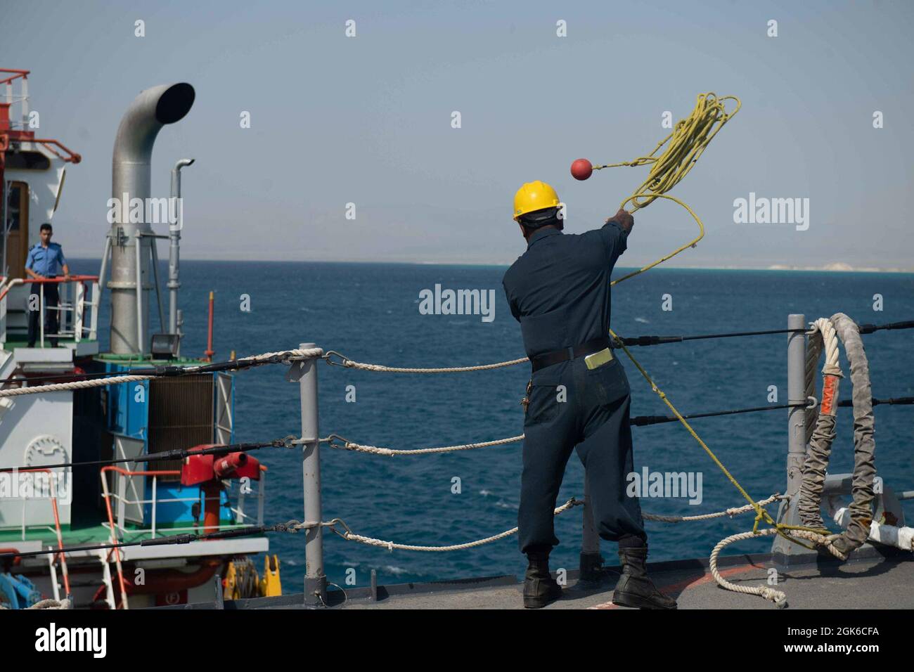 210814-N-WQ732-1003 BERENICE, Egypt (August 14, 2021) – Boatswain’s ...