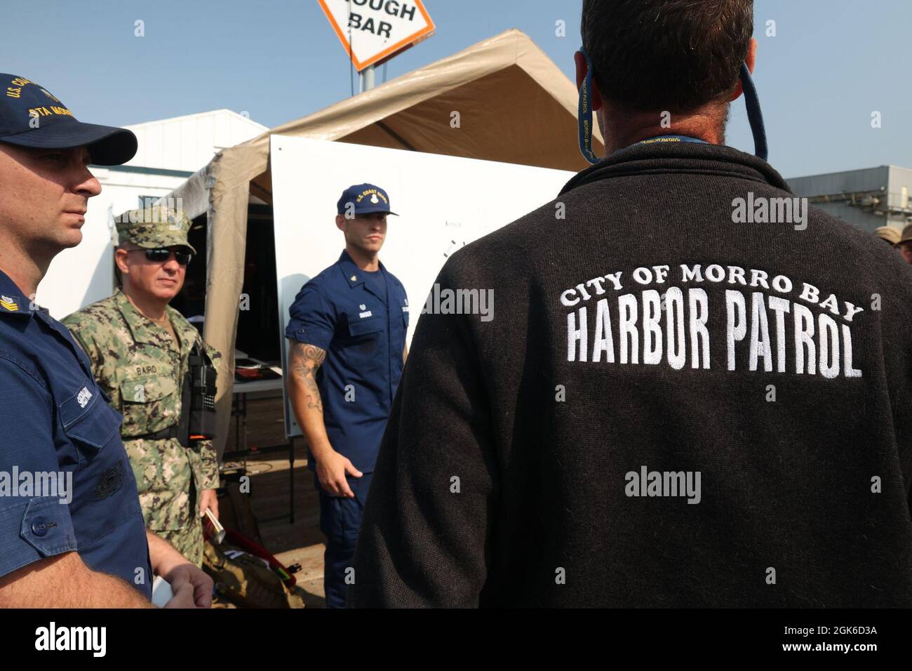 California State Guard Capt. Robert Baird, commander of Maritime ...