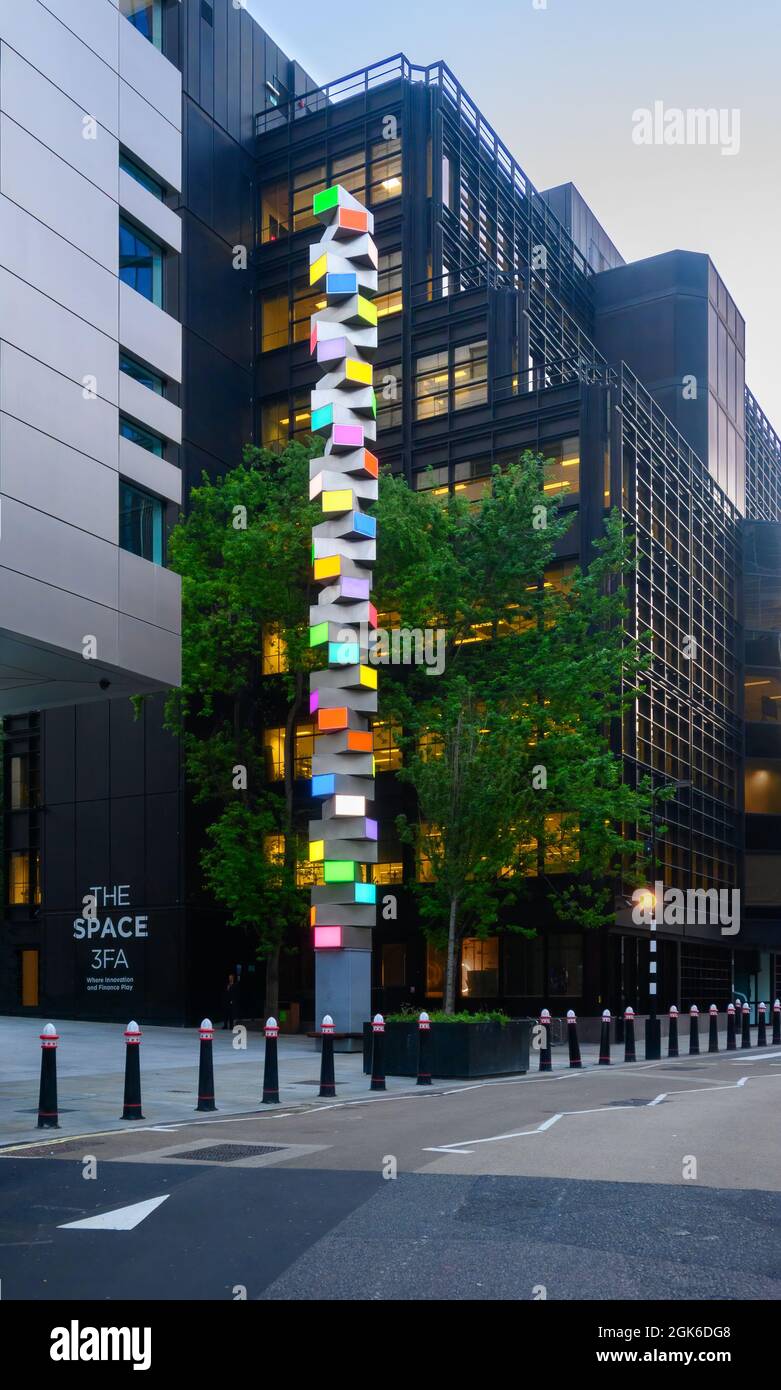 London, England, UK - Chromorama artwork by David Batchelor Stock Photo ...