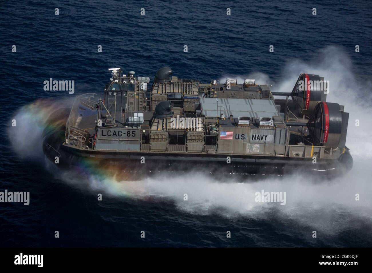 210814-N-MZ836-1623 ATLANTIC OCEAN (Aug. 14, 2021) Landing Craft, Air ...