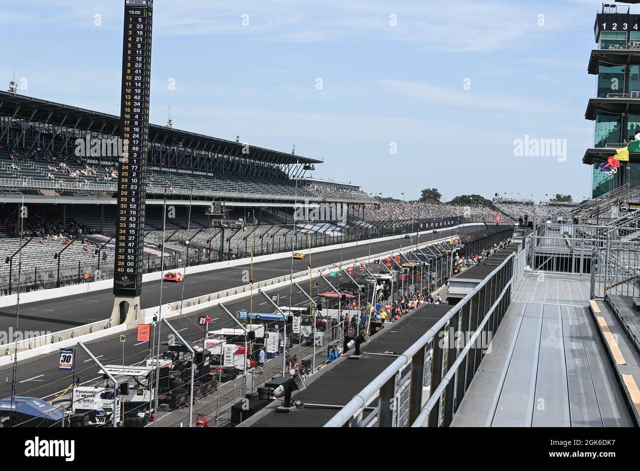 NASCAR Cup Series drivers race down the straightaway during qualifiers ...