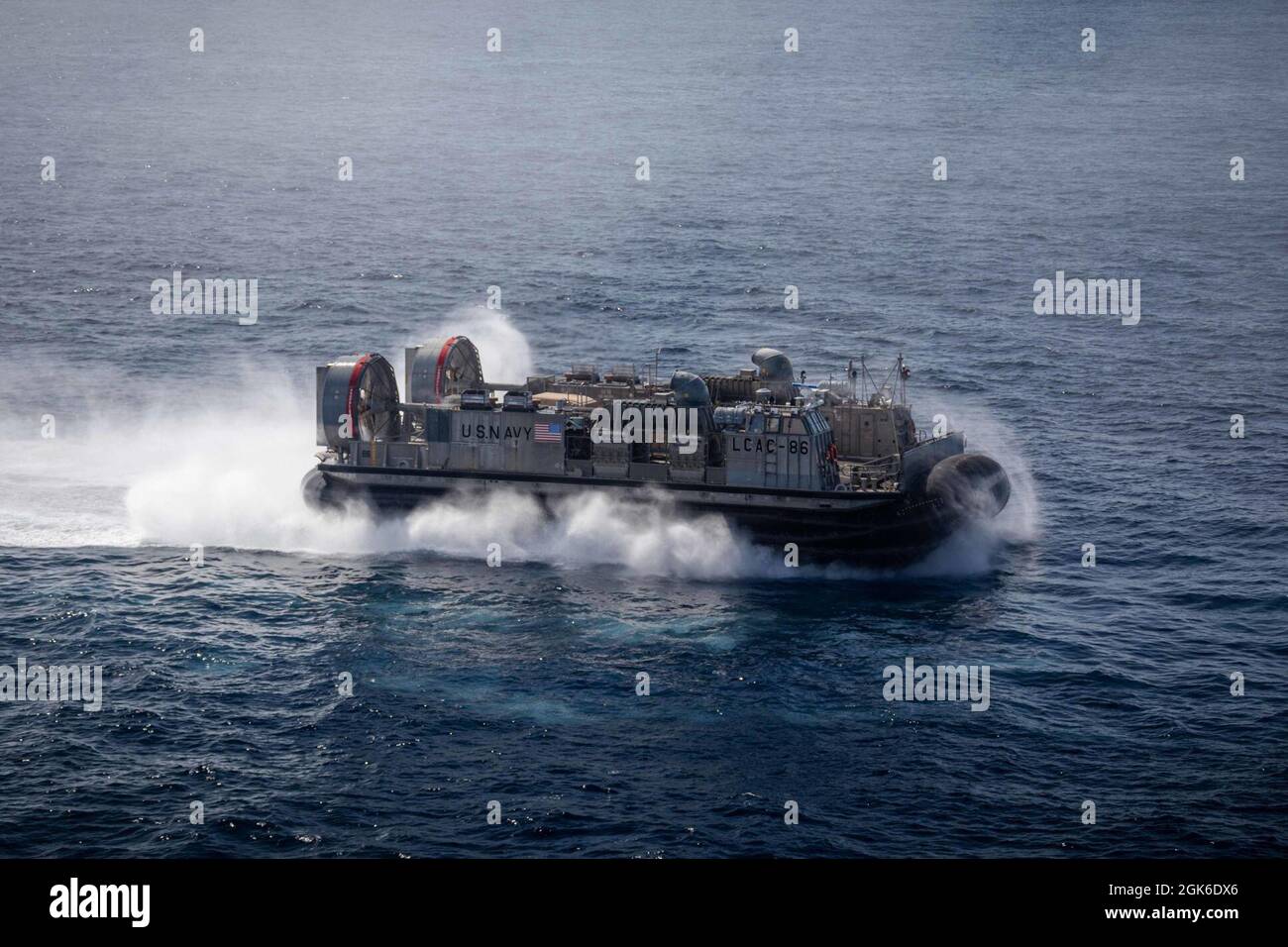 210814-N-MZ836-1517 ATLANTIC OCEAN (Aug. 14, 2021) Landing Craft, Air ...