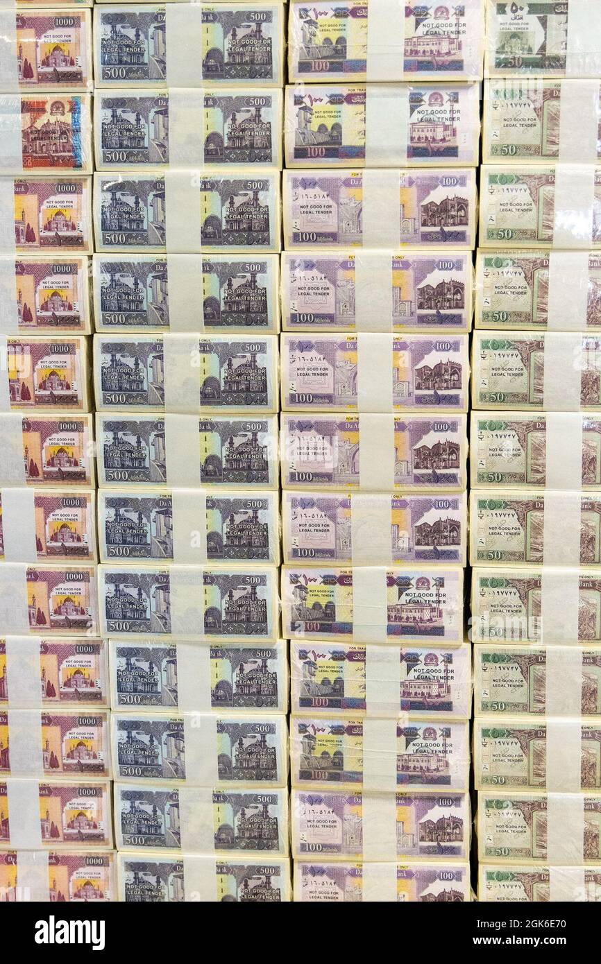 Exercise currency sits ready for use during Diamond Saber at Fort McCoy ...