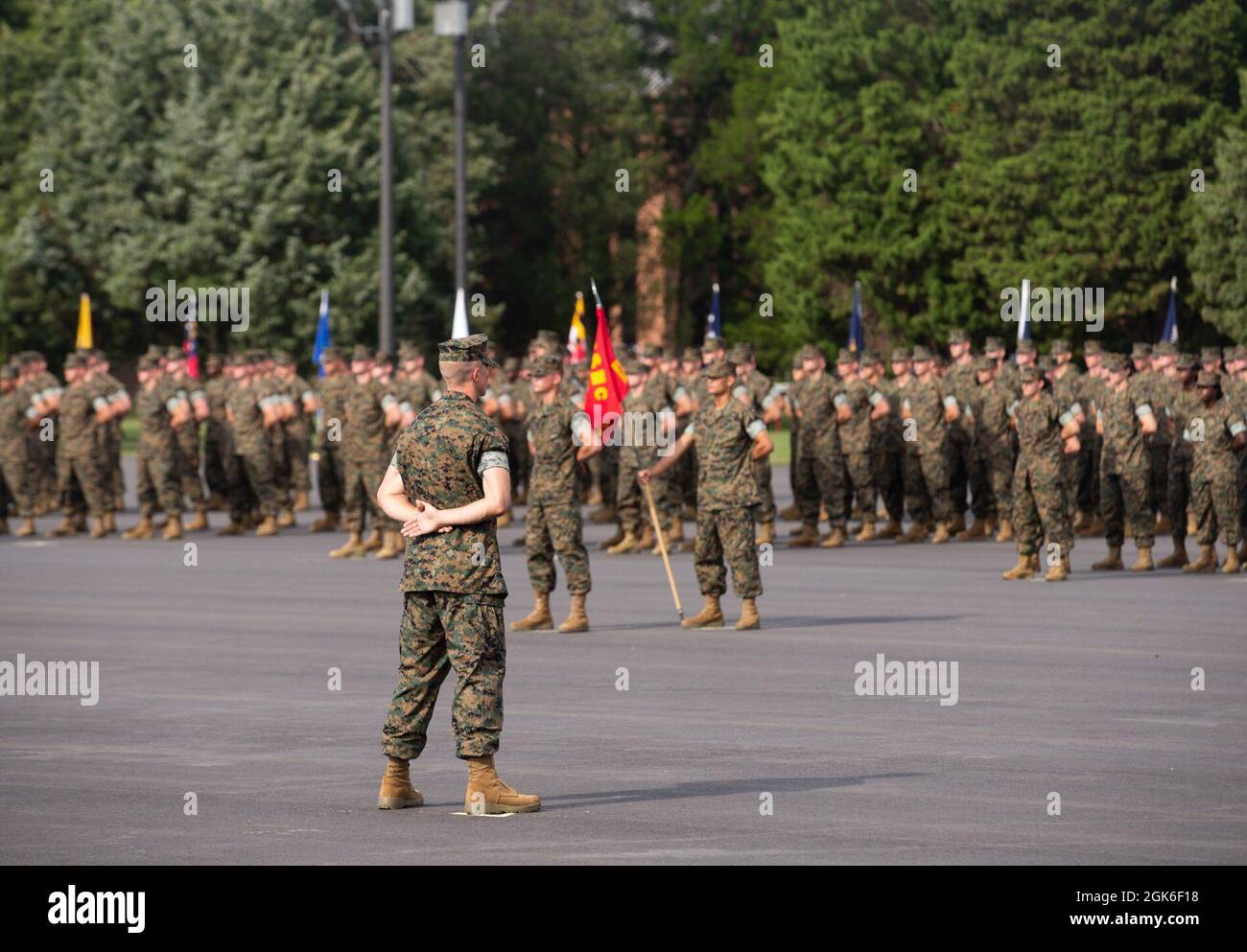 U.S. Marine Corps officer candidates with Lima Company, Platoon Leaders ...
