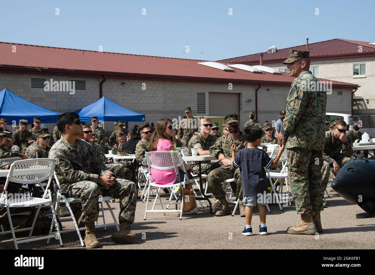 U.S. Marine Corps Lt. Col. Benjamin R. Heredia the commanding officer ...