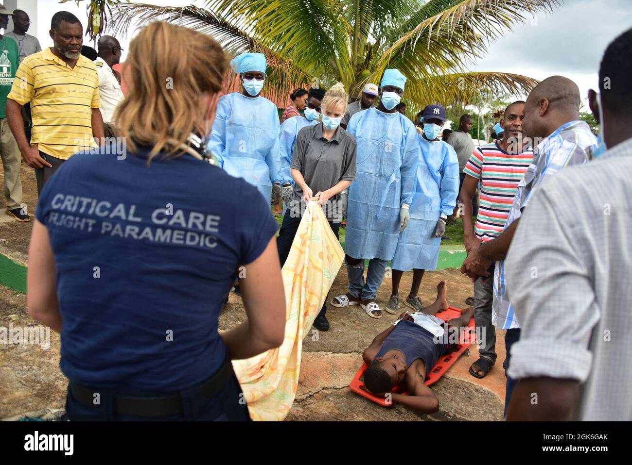 Hero Client Rescue paramedic Nadia Van der Heyden along with Canadian ...