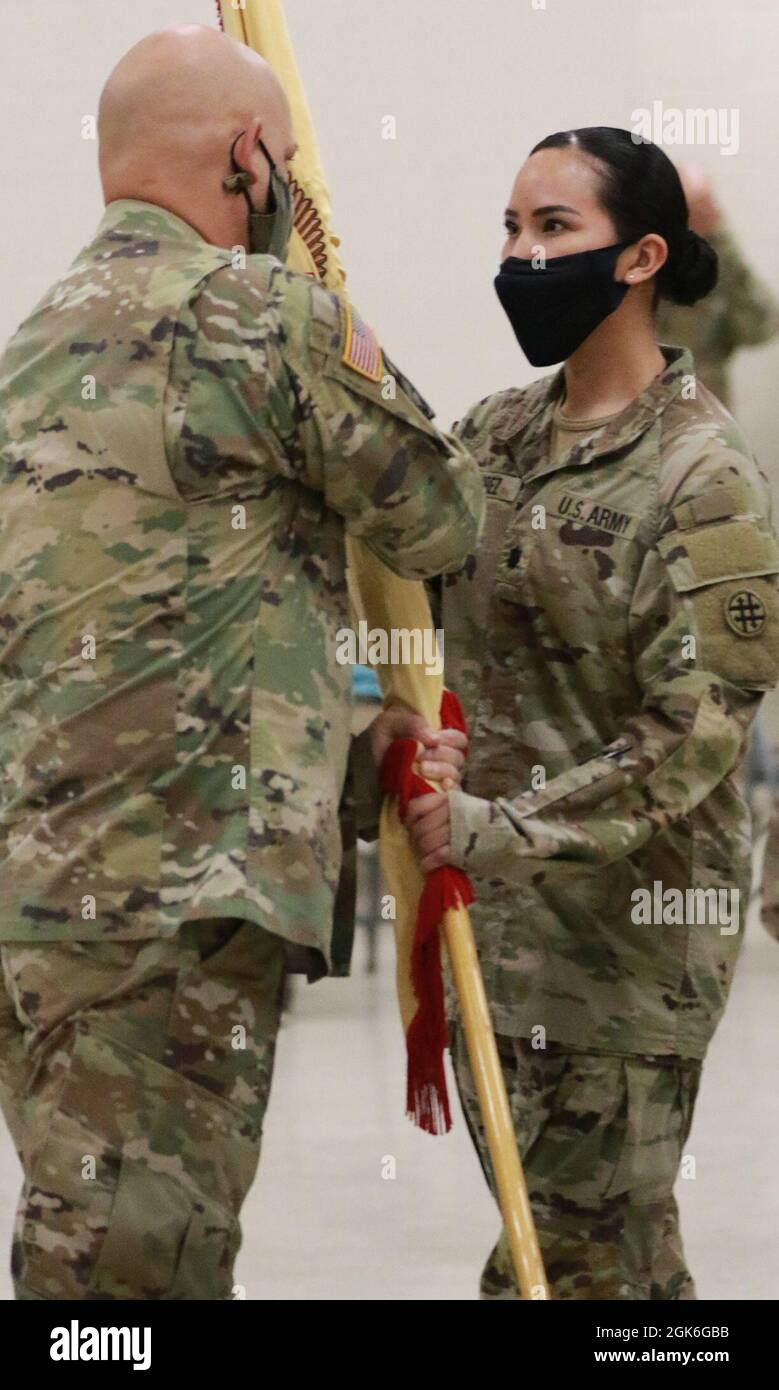 U.S. Army Reserve Col. Russell Chambers, commander of the 211th ...