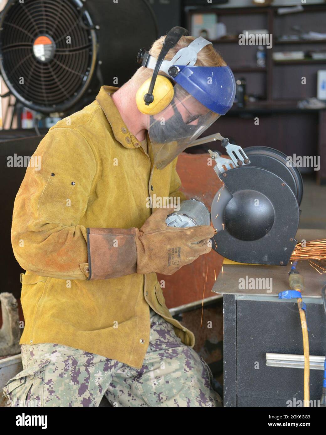 210816-N-AC424-0649 Santa Rita, Guam (Aug. 16, 2021) Steelworker 3rd ...