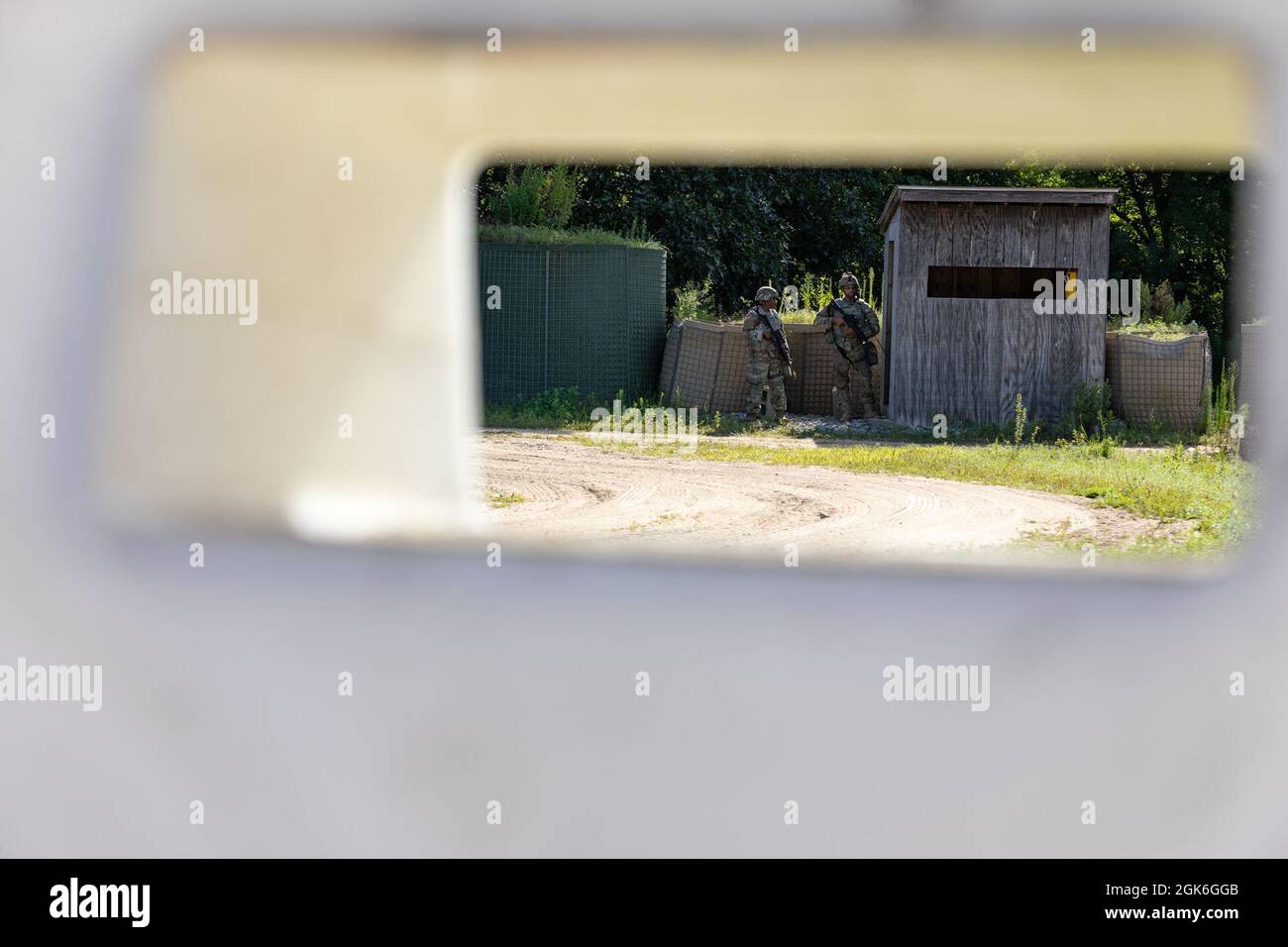 U.S. Army Sgt. Kayla Facey and Sgt. Joshua Malave, motor transport ...