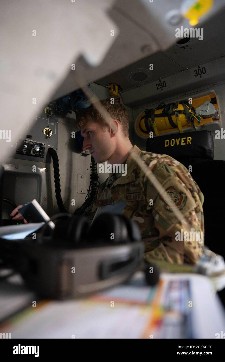 Airman 1st Class Matthew Warren, 3rd Airlift Squadron loadmaster ...