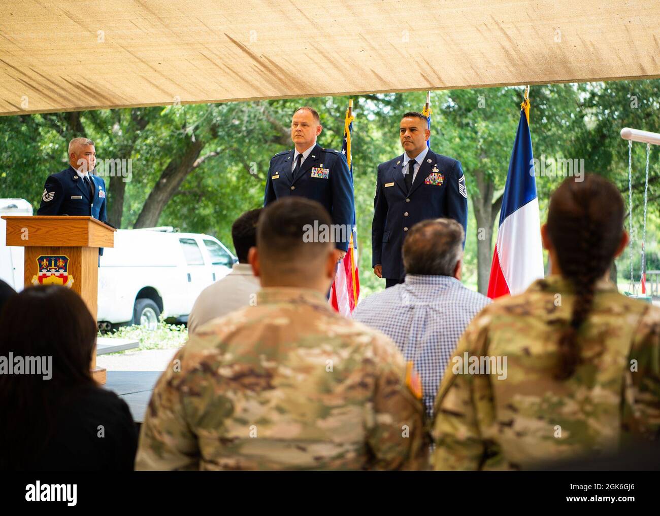 Lt. Col. James Wilburn, 149th Fighter Wing Medical Group Detachment 1 ...