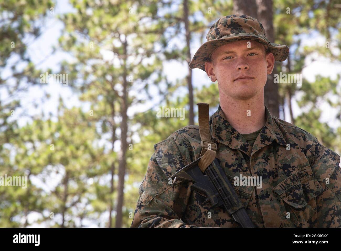 U.S. Marine Corps Lance Cpl. Franklin Crites, a mortarman with 3d ...