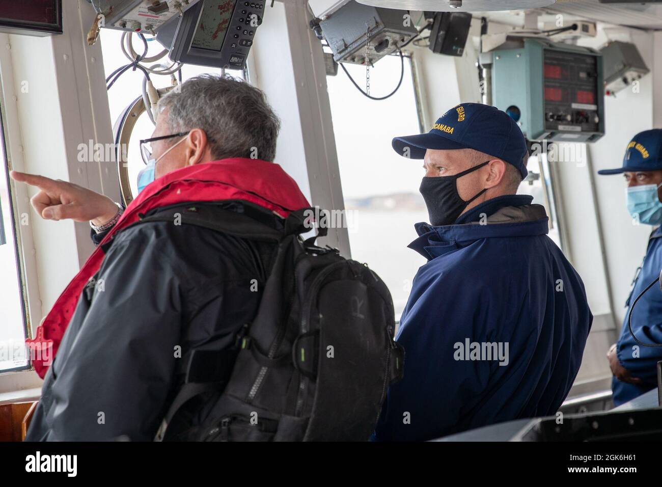 NUUK, Greenland -- (Aug. 16, 2021) Cdr. Benjamin Spector, the ...