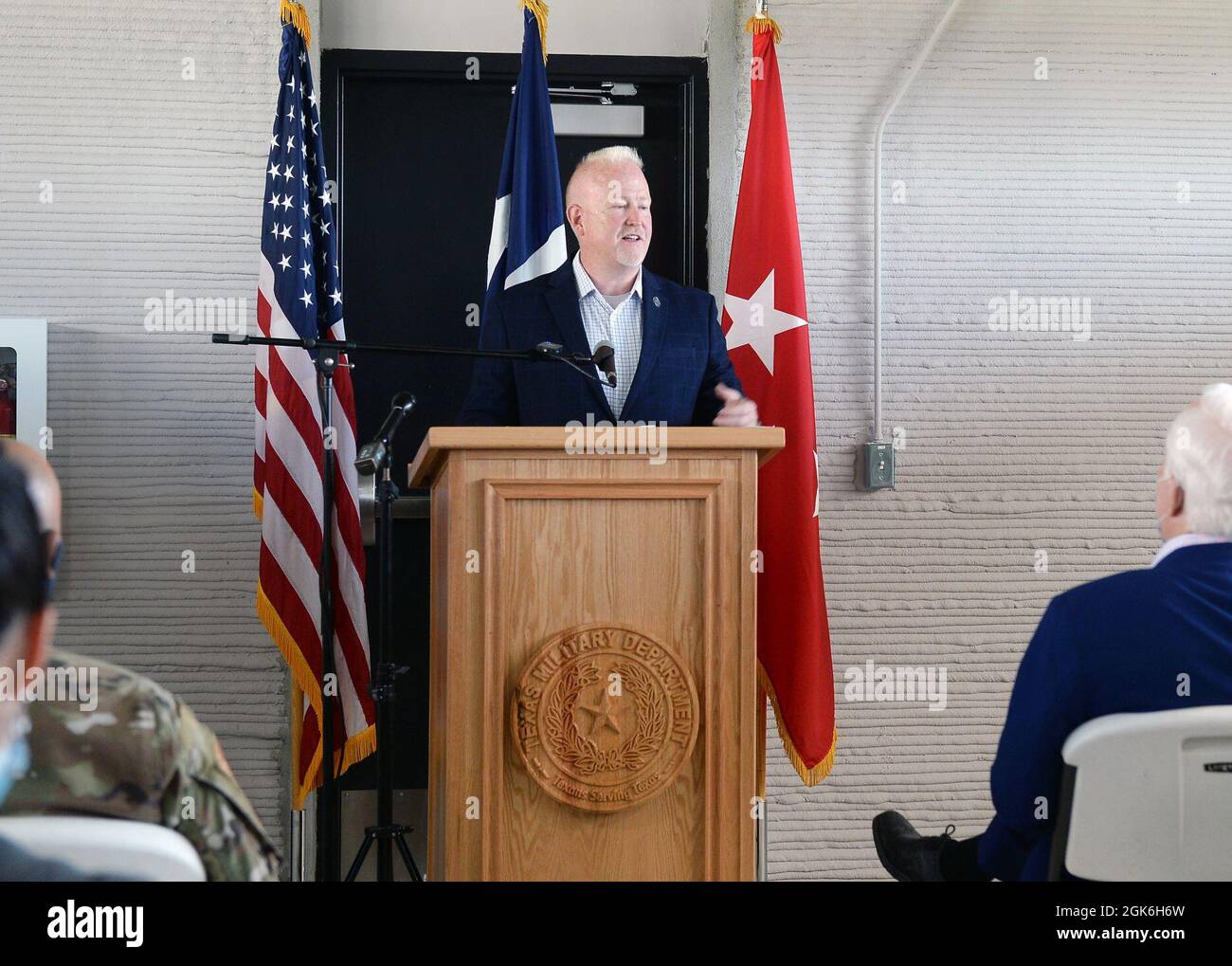 Texas Military Department held a ribbon cutting ceremony August 16, 2021, at Camp Swift, Bastrop ...