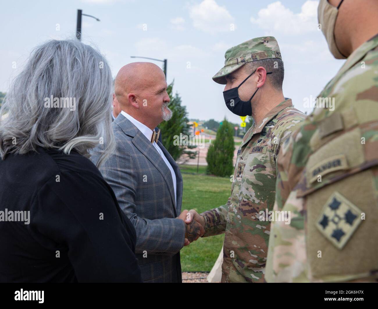 Maj. Gen. Matthew McFarlane, commanding general for the 4th Infantry ...