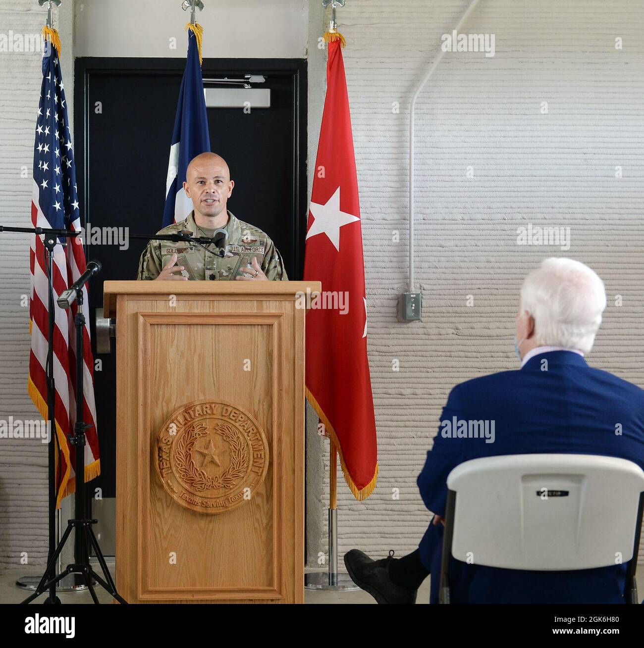 Texas Military Department held a ribbon cutting ceremony August 16, 2021, at Camp Swift, Bastrop ...