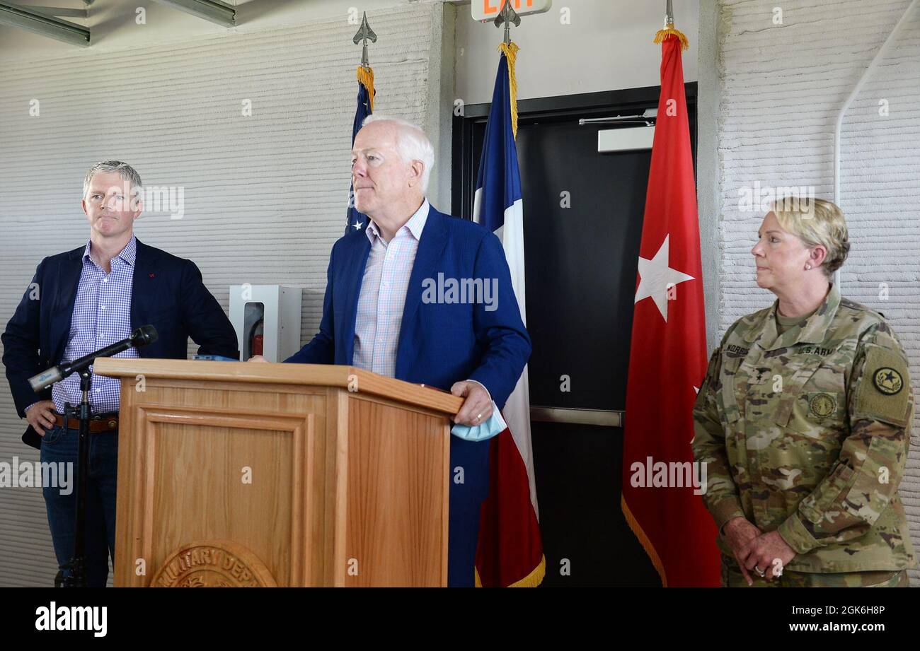 Texas Military Department held a ribbon cutting ceremony August 16, 2021, at Camp Swift, Bastrop ...