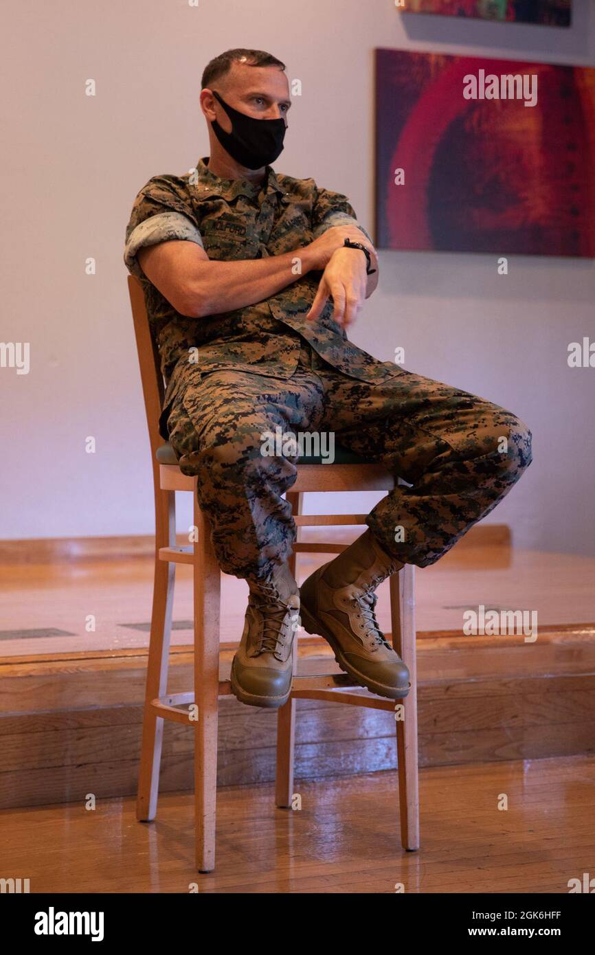 U.S. Marine Corps Brig. Gen. Brian N. Wolford, commanding general of 3d ...