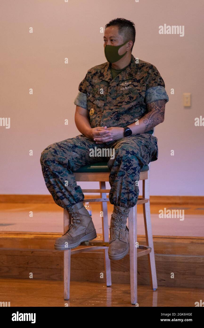 U.S. Navy Master Chief Petty Officer Victor H. Alonso, command master ...