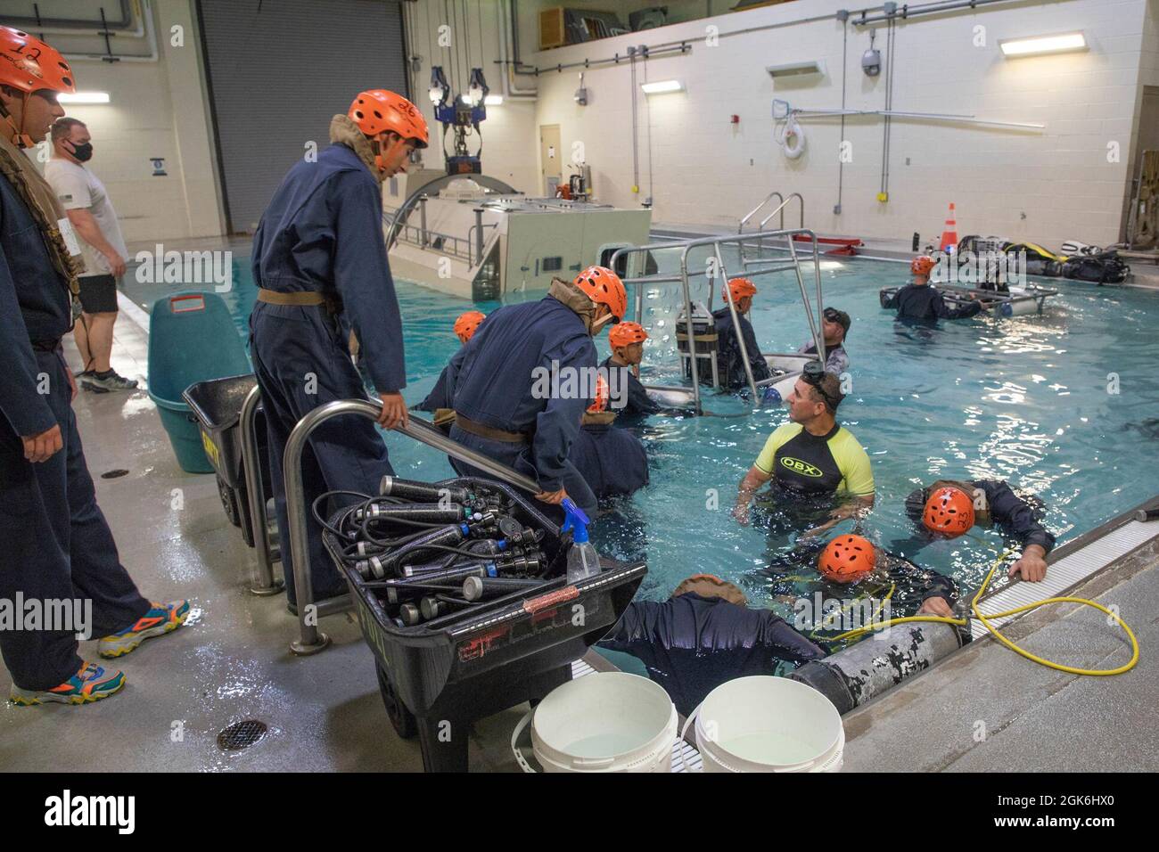 U.S. Marines with 2nd Landing Support Battalion, Combat Logistics ...