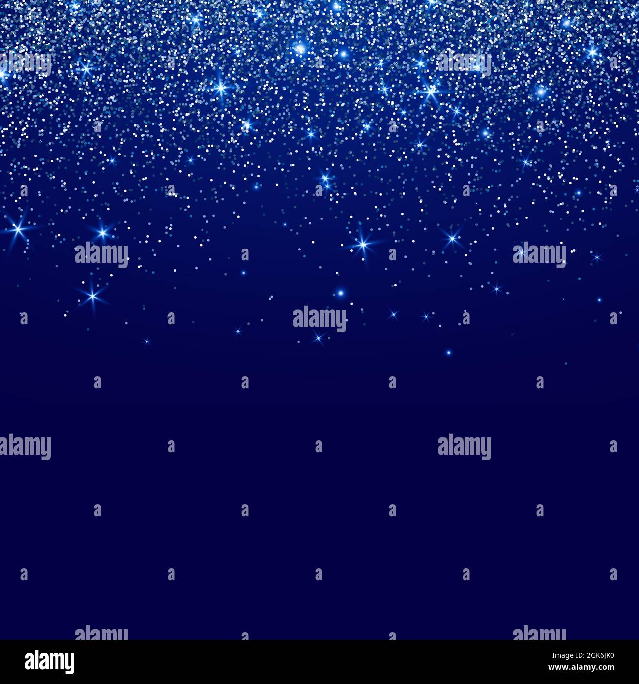 Minimal Christmas night blue shine and stars background. illustrations ...