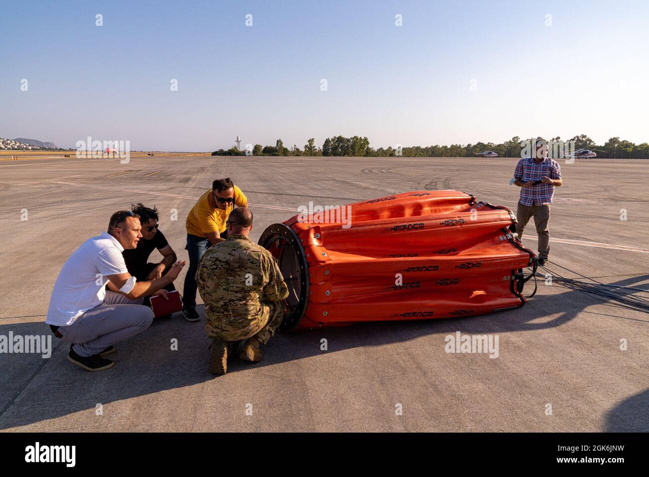 U.S. Army Sgt. 1st Class Christopher Raby, a standardization instructor ...