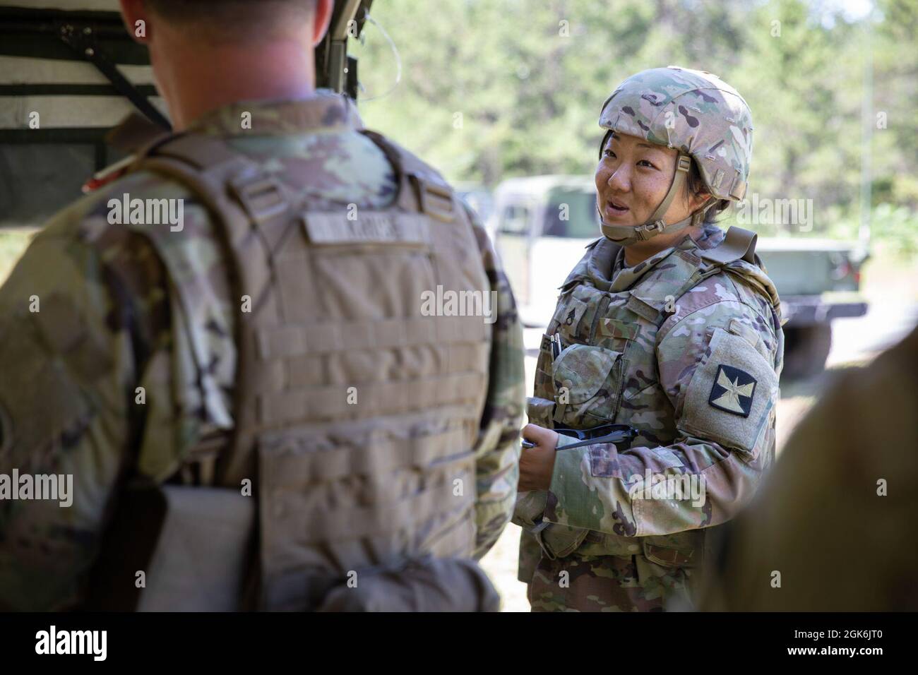 Entry control point training hi-res stock photography and images - Alamy