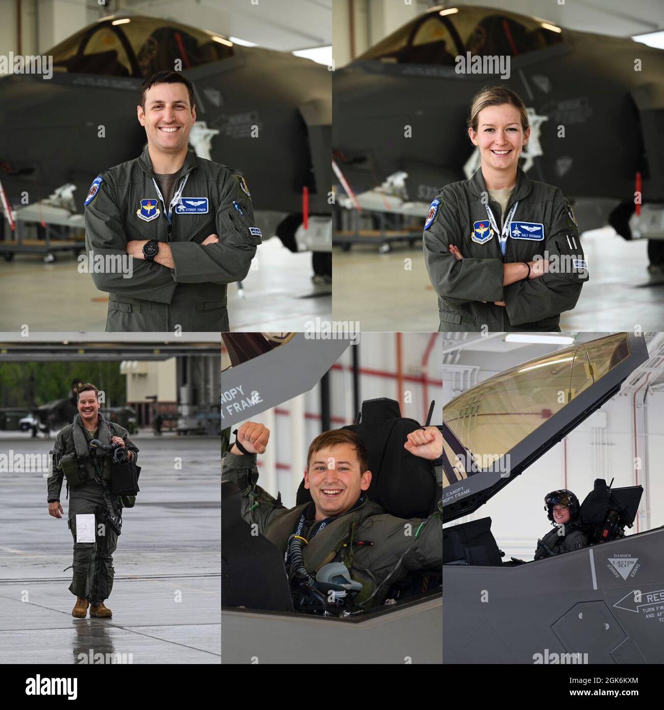 Student pilots assigned to the 58th Fighter Squadron complete required ...