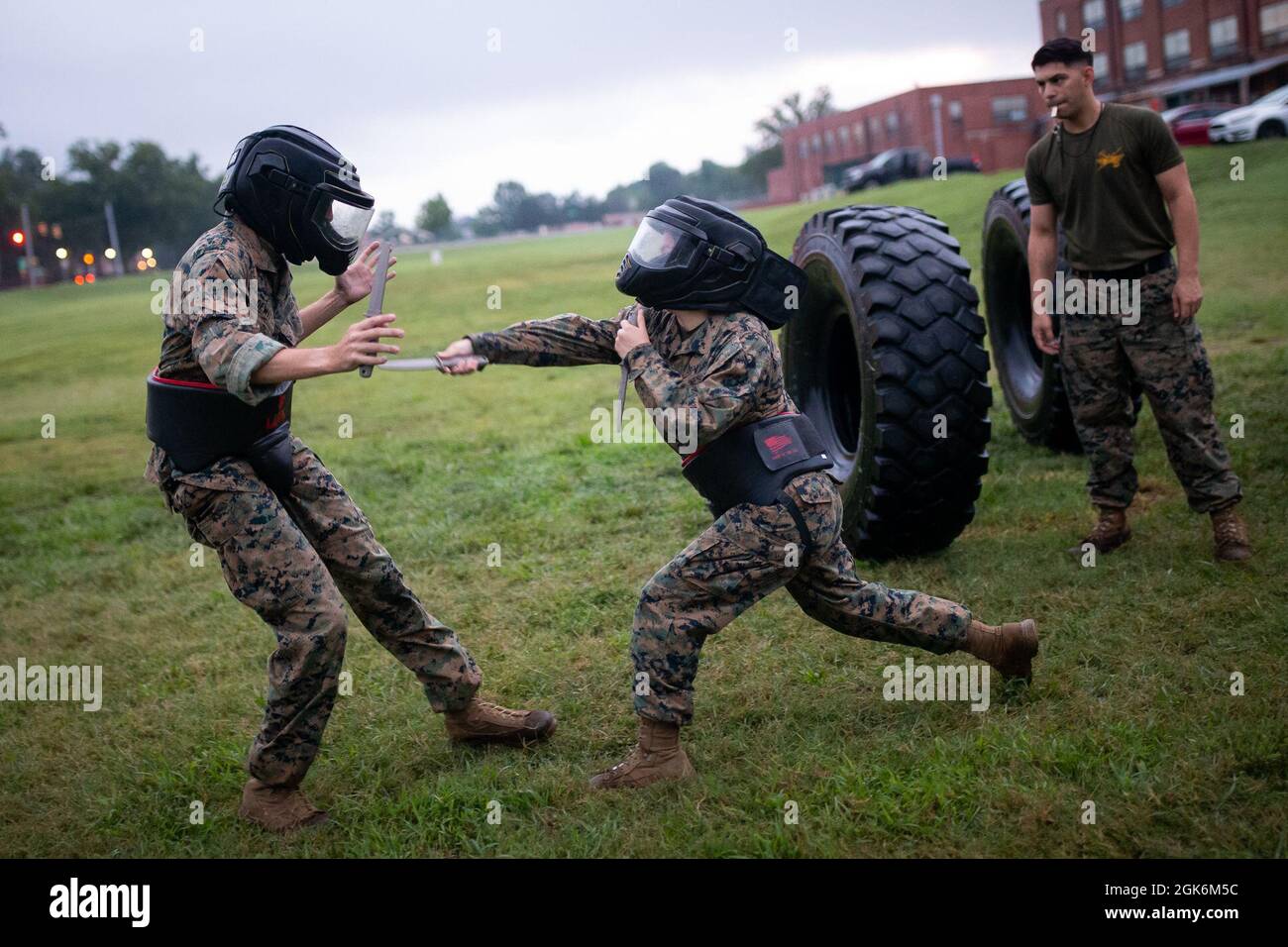 U.S. Marine Corps Staff Sgt. Tyler DeWitt, chief accident investigator ...