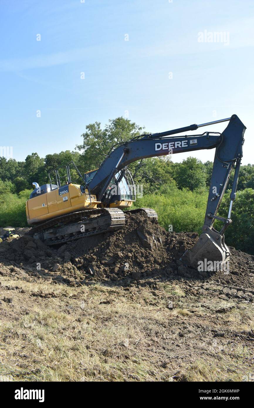 A heavy equipment operator, contracted by the U.S. Army Corps of ...