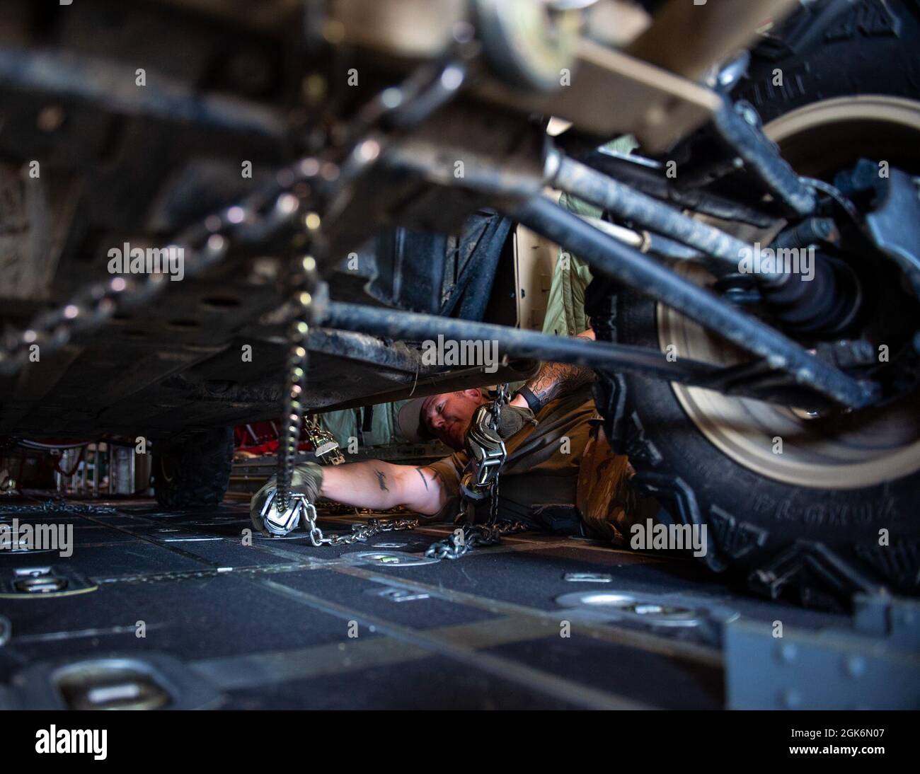 U.S. Air Force Master Sgt. James Cain, 136th Contingency Response ...