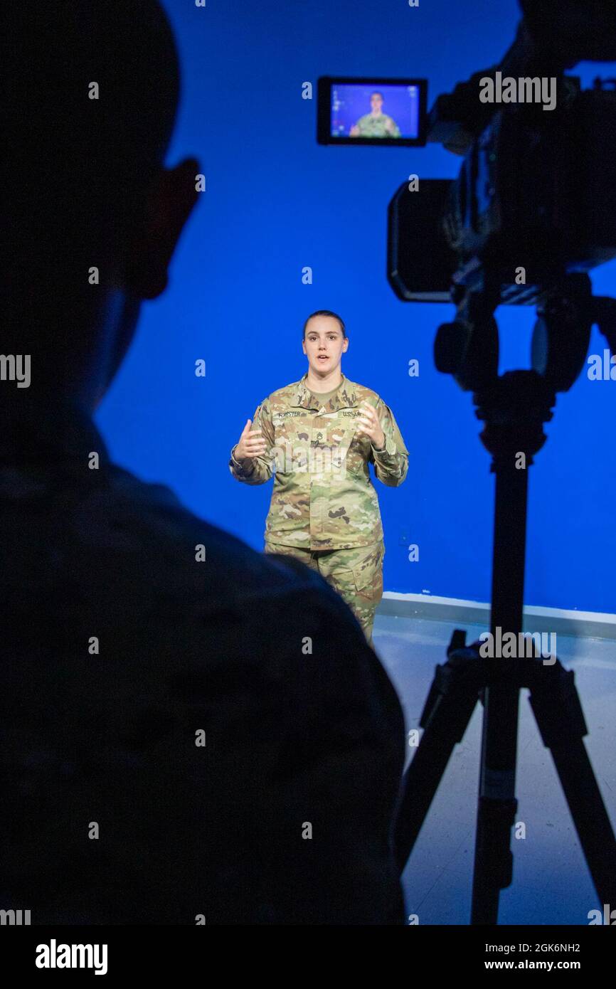 Staff Sgt. Jessica Forester, a public affairs mass media communication ...