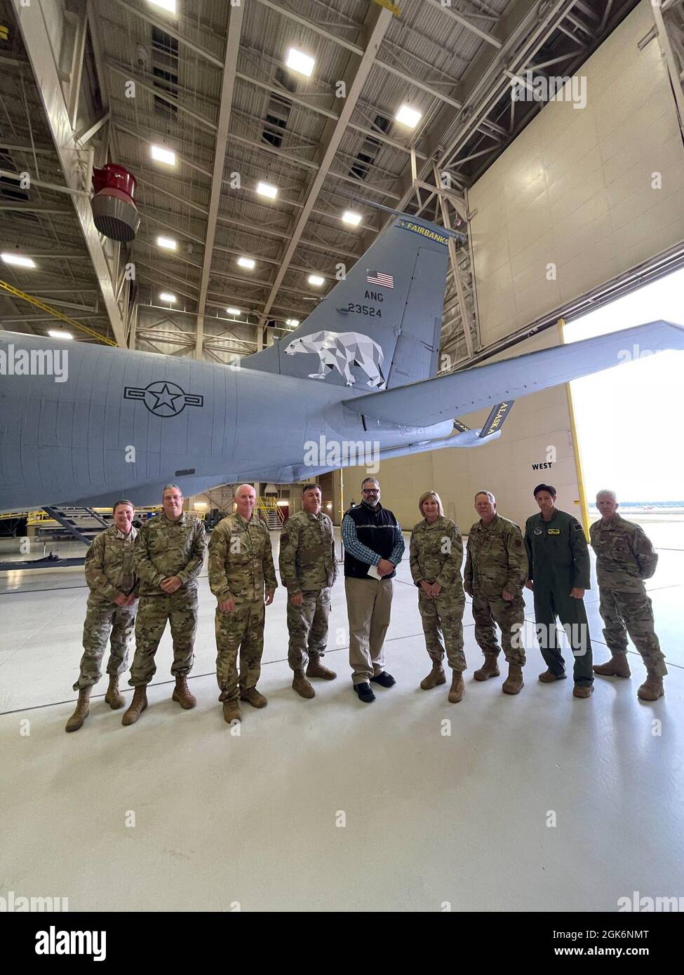 The Alaska Air National Guard's 168th Wing received a visit from the ...