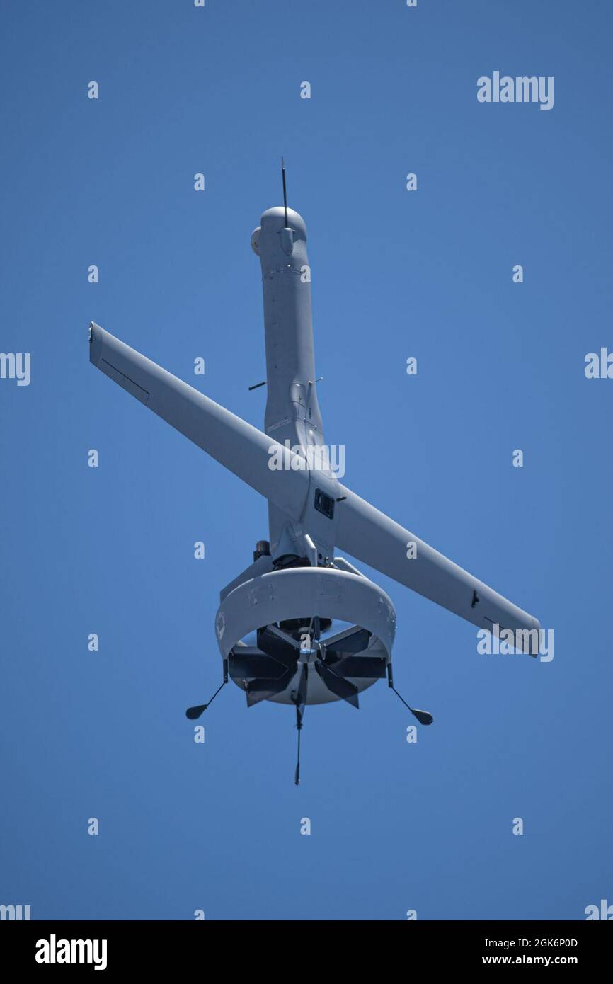 PACIFIC OCEAN (Aug. 17, 2021) A VBAT Unmanned Aerial System takes off ...