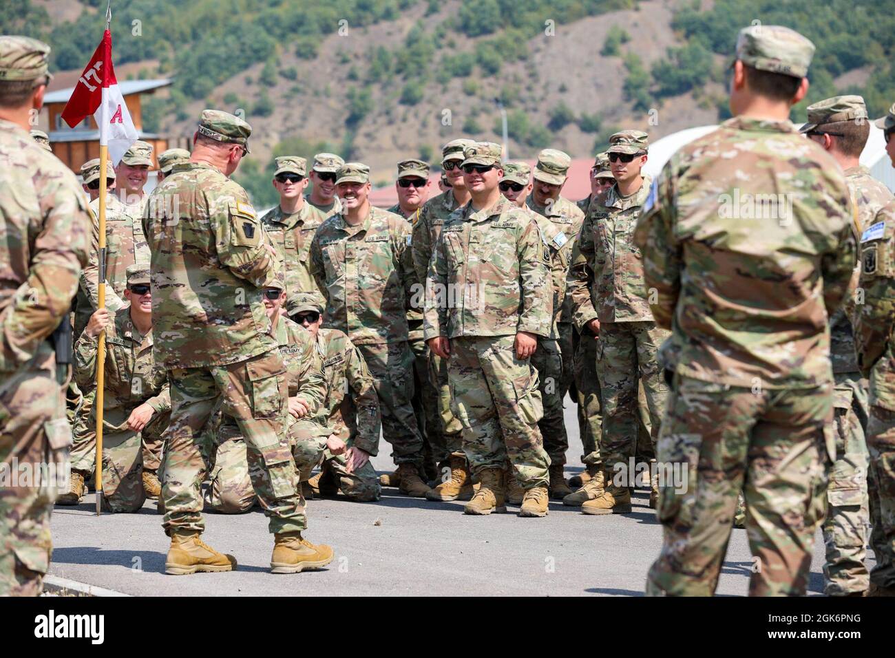 Brig. Gen. Gregory Knight, Vermont Adjutant General, addresses Vermont ...