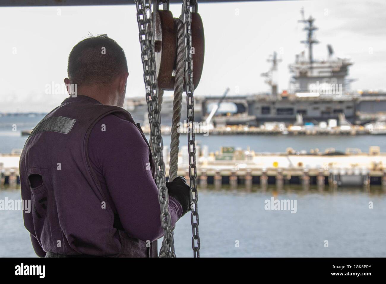 Aviation Boatswain's Mate (Fuels) Airman Apprentice Dylan Rutledge ...