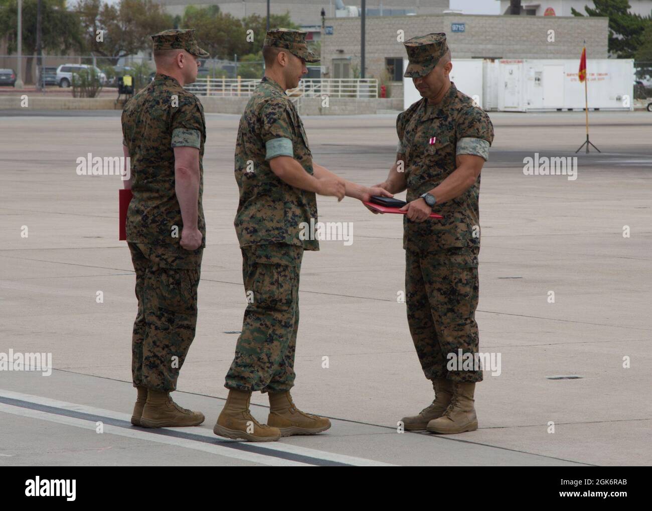 U.S. Marine Corps Rogelio Maese, commanding officer of Marine Heavy ...