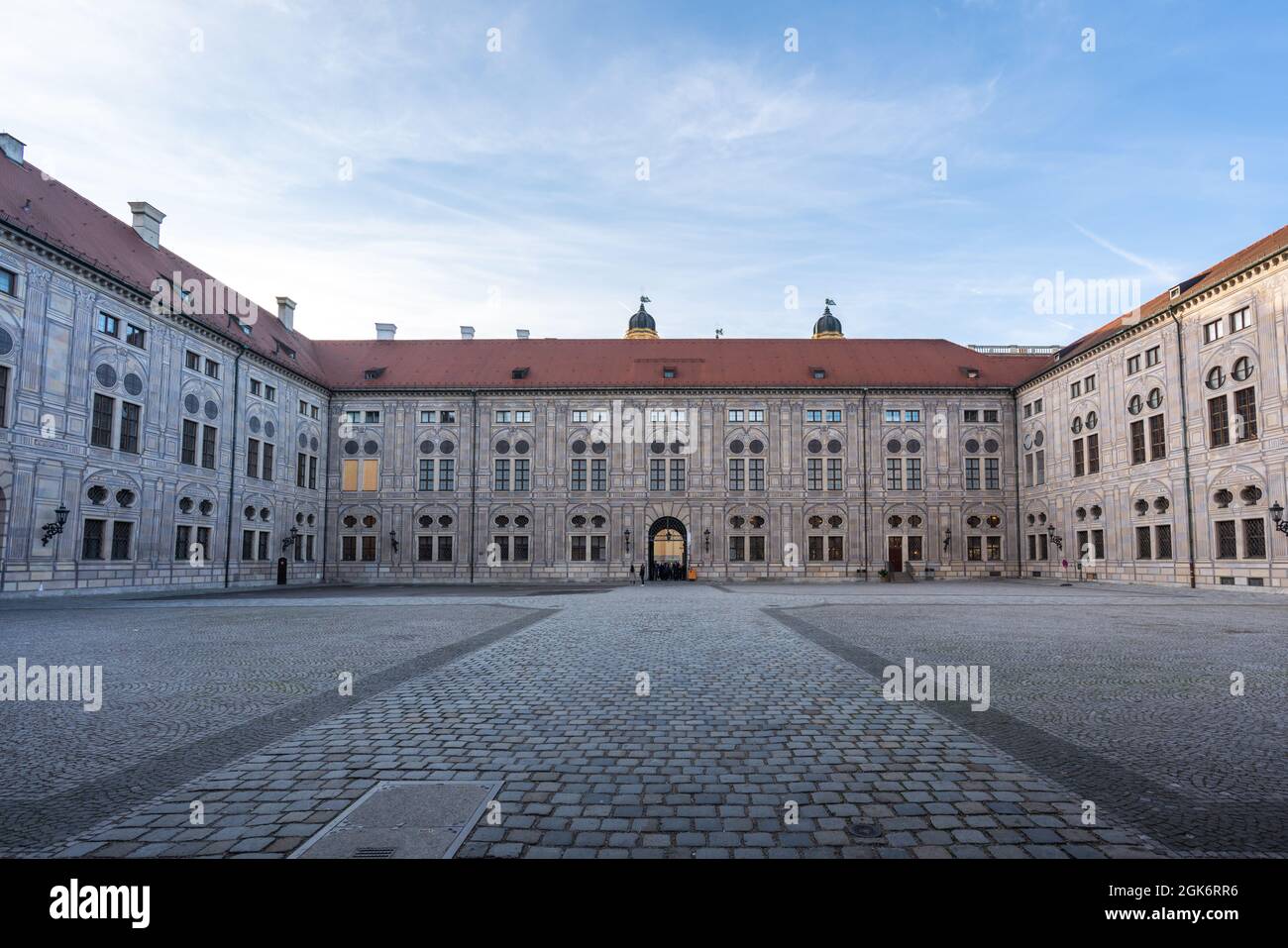 Kaiserhof (Emperor's Courtyard) at Munich Residenz - Munich, Bavaria ...