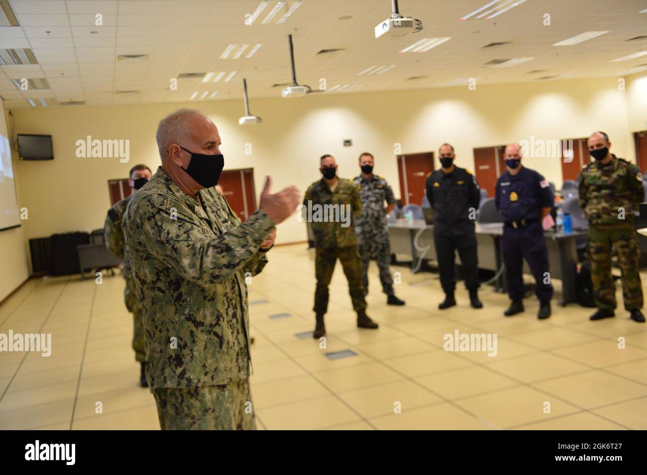 SINGAPORE (Aug. 18, 2021) – U.S. Navy Rear Adm. Philip Sobeck ...
