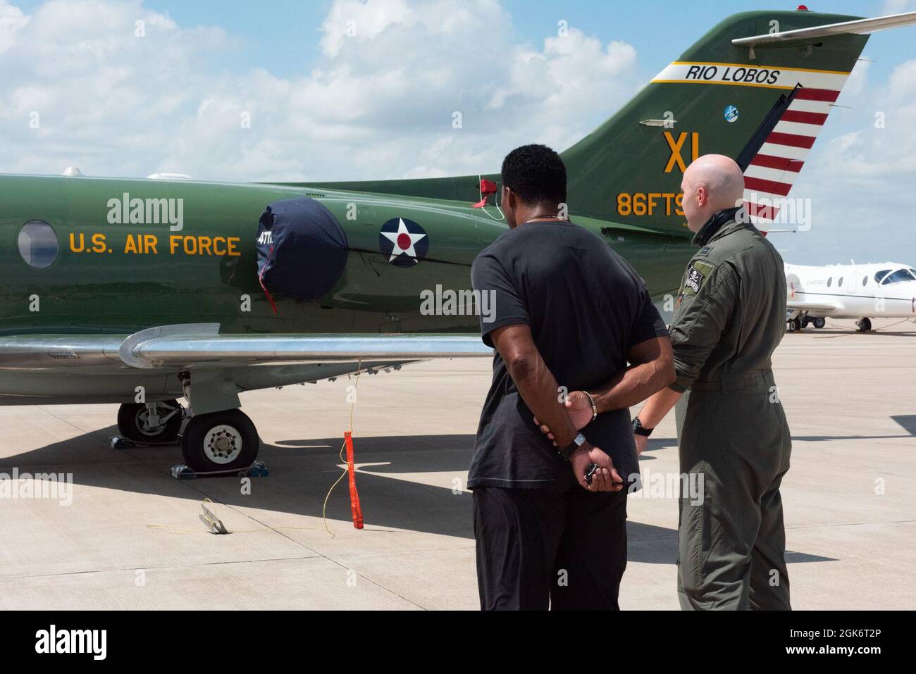 U.S. Air Force Capt. Jeff Babb, 47th Flying Training Wing instructor ...