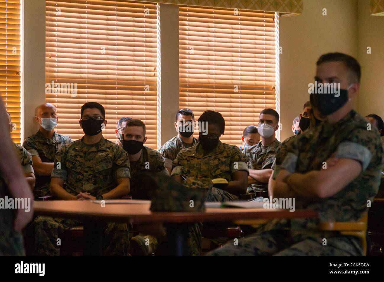 Officers attend the Manpower Management Officer Assignment road show at ...