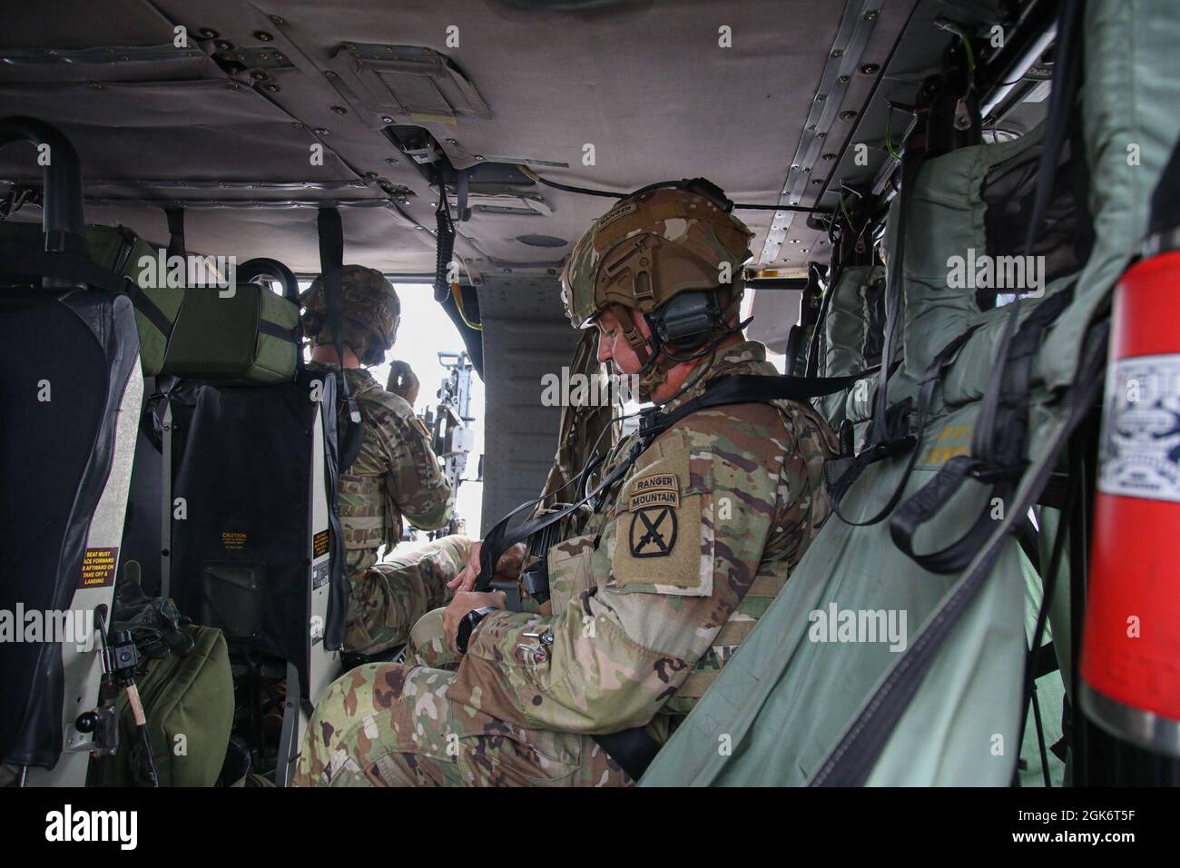 U.S. Army Command Sgt. Maj. Mario Terenas, the 10th Mountain Division ...