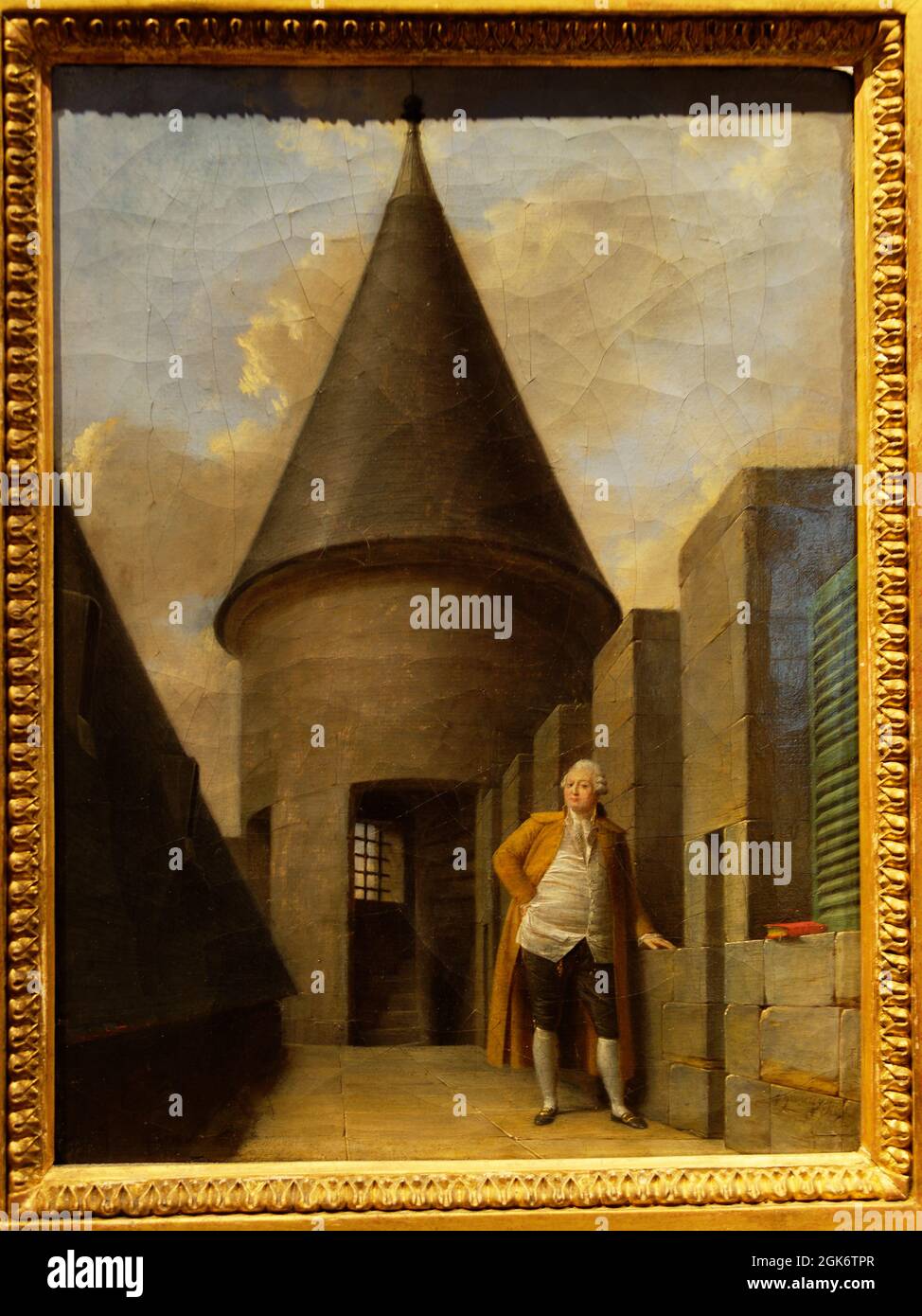 Louis XVI à la prison du Temple Stock Photo - Alamy