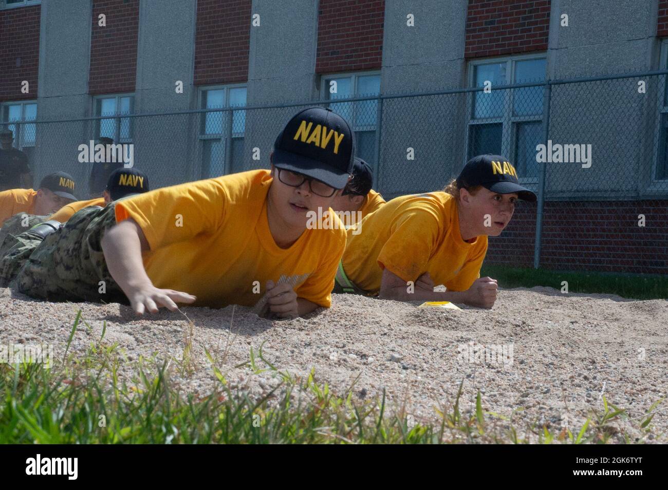 Officer Candidate School (OCS) students at Officer Training Command ...